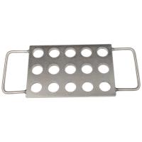 China 15 Holes Powder Pressing Machine Can Press 15pcs Eyeshadow Once Time for sale