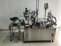 China Liquid Pencil Automatic Turntable Filling Machine 304 Stainless Steel 1800pcs/Hour 1-20ml Capacity for sale