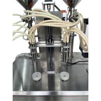 China Two-color mildy wash cream screw heating filling machine with large capacity for sale