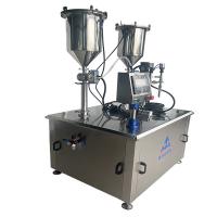China Two-color ice cream filling machine for sale