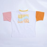 China 100% Cotton Custom Tee Shirts Kids Classic Crew Neck Private Logo Print for sale