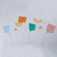 China 100% Cotton Custom Tee Shirts Kids Classic Crew Neck Private Logo Print for sale