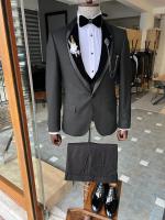 China Slim Fit Black 36''-46'' Classic Gentleman'S Tuxedo for sale