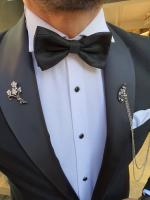 China Men'S Dark Custom Tuxedo Suit 46''-56'' Shawl Collar Tuxedo Waistcoat for sale