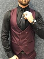 China Wedding Wool Tuxedo 3 Piece Suit For Men Slim Fit for sale