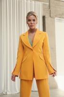 China 100% Polyester Formal Stylish Womens Suits Formal Skirt Suits For Women for sale