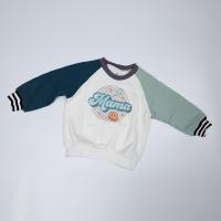 China Long Sleeve Custom Tee Shirts Little Girls Big Boy Crew Neck for sale