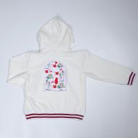 China 280gsm Pullover Sweat Shirt Top And Pant Fleece Fabric With Embroidery Patch On The Back for sale