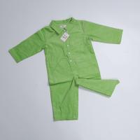 China Toddler New Born Rompers Casual Organic Cotton Green Corduroy Jumpsuit For Dairly Dressing for sale