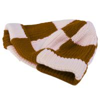 China 2PCS Custom Made Sweaters With Beanie Cozy Puff Sleeve Sweater 100% Cotton Knit Wear For Little Girls for sale