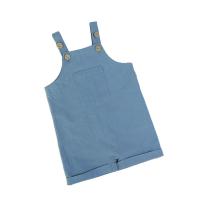 China 100% Linen New Born Adjustable Straps Overalls Dungaree One piece Fashion Baby Clothing Summer Jumpsuit for sale
