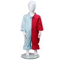 China Poplin Patchwork Clothes Unisex Kids Long Sleeve Cosy Zipper Design One Piece Suit for sale