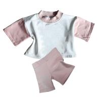 China Babies Custom Made T Shirts Kids Casual French Terry Fabric for sale