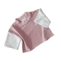 China French Terry Custom Tee Shirts 6T Unisex Kids Drop Shoulder Print for sale