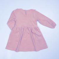China Boutique Pink Princess Dress Corduroy Fabric For Birthday Party for sale