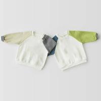 China Toddler Fleece Lined Color Block Sweatshirt 280gsm 16T With 100% Cotton Fleece Fabric for sale