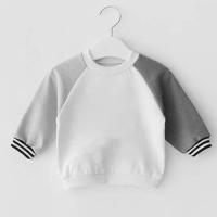 China Toddler Fleece Lined Color Block Sweatshirt 280gsm 16T With 100% Cotton Fleece Fabric for sale