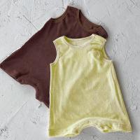 China Baby Big Towelling Terry Beige Cute Newborn Rompers 100% Cotton for sale