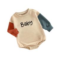 China French Terry Fabric Printed New Born Rompers Boys Girls for sale