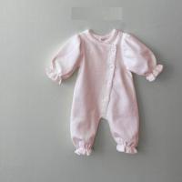 China Unisex 100% Cotton Baby Jersey Newborn Short Romper Casual for sale