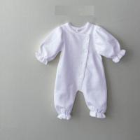 China Unisex 100% Cotton Baby Jersey Newborn Short Romper Casual for sale