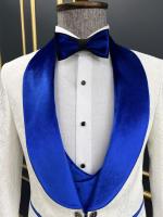 China Wedding Party 3 Piece Tuxedo Suit For Men for sale