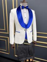 China Wedding Party 3 Piece Tuxedo Suit For Men for sale