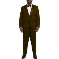 China Big Tall Men'S Stylish 2PCS Black Designer Tuxedo For Men for sale