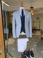 China Slim Fit 3pc Tuxedo Suit for sale