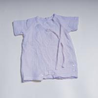 China 100% Muslin Cotton Light Color Casual Short Sleeve Romper for sale