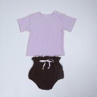China Baby Boys Girls New Born Rompers Muslin Cotton Short Sleeve for sale