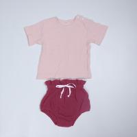 China Baby Boys Girls New Born Rompers Muslin Cotton Short Sleeve for sale