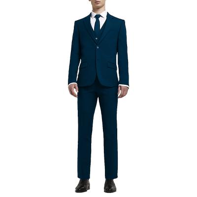 China Black 2PCS Mens Tuxedo Suit Jacket And Trousers For Special Occasion Formal Wear Custom for sale