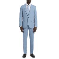 China Beige Flannel Mens Tuxedo Suit Custom Stylish Slim Fit for sale