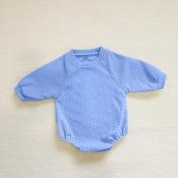 China Custom Infant Baby Waffle Fabric Rompers Cotton One Piece Suit Jumpsuit Bodysuit At Home Sleepwear for sale