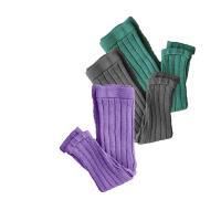 China Winter Kids Cotton Hand Knitted Lounge Chunky Striped Sweaters Tight Leggings 2PCS for sale