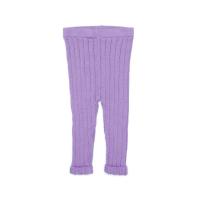 China Winter Kids Cotton Hand Knitted Lounge Chunky Striped Sweaters Tight Leggings 2PCS for sale