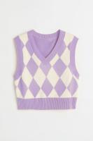 China Unisex Kids Oversized Cotton Knitted Pullover Jacquard Sweater Vest Sleeveless Knit Waistcoat for sale