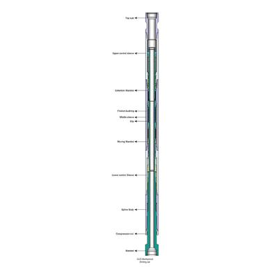 China Shale Gas Well Mechanical Drilling Jar ZJ Type 3-3/4''-9'' for sale
