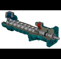 China Deep Well PCP Progressive Cavity Pump Oil Well 0-6Mpa Mechanical Seal for sale