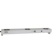 China Plastic Industry Three Fan Anti Static Device Overhead Ionizer Elongated 1480 * 600mm for sale