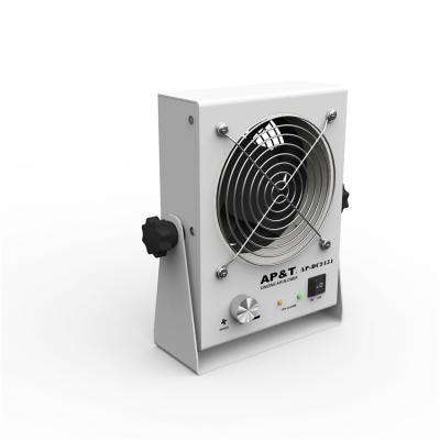 China Desktop AC 220V Single Fan Ionizing Air Blower ESD Ionizer For Electronics Static for sale