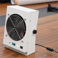 China Audible And Visual Alarm Ionizing Air Blower Static Eliminator DC 24V for sale