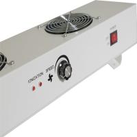 China White Three Fan Anti Static Ionizer Overhead Ionizer For Splitting Machine for sale