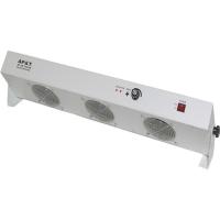 China White Three Fan Anti Static Ionizer Overhead Ionizer For Splitting Machine for sale
