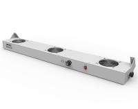 China Elongated Three Fans Ionizing Static Eliminator Overhead Ionizer Industry Device for sale