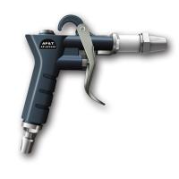China Black ESD Electrostatic Spray Gun Ionizing Air Gun For Static Particulate Removal for sale