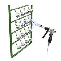 China AC High Voltage Ionizing Air Gun Spray Gun For Film , Injection Molding Industry for sale