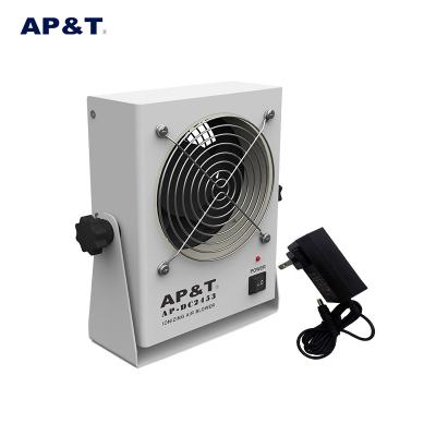 China DC Mini Desktop Ionizing Air Blower Static Eliminator For Electronics Industry for sale