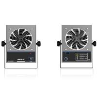 China AC 220V / 110V Mini Static Elimination Ionizing Air Blower Table Type Fan for sale